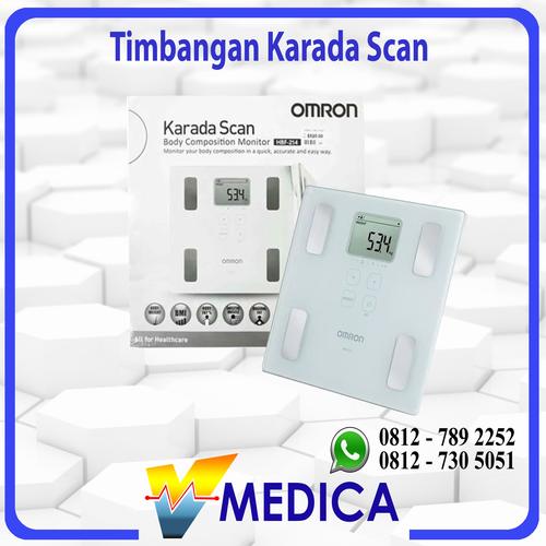 Jual Timbangan Digital Omron Karada Scan HBF 214 Weight Scale - Kota ...