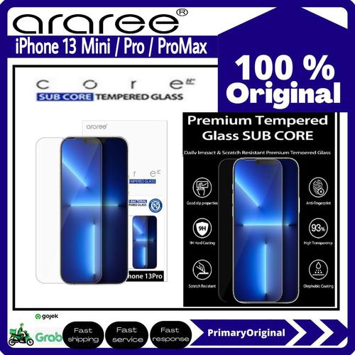 Promo Tempered Glass iPhone 13 PRO MAX 13 MINI ARAREE Sub Core Premium ...