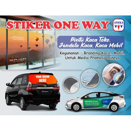 Jual Sticker one way, kaca, mobil dll - Kota Palembang ...