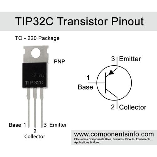 Jual Transistor TIP31 TIP32 TIP31C TIP32C NPN PNP 3A Driver Final Amplifier - TIP31C, GRADE A ...