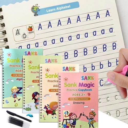 Jual Buku Sank Magic Drawing Copybook Belajar Menulis Anak Practice ...