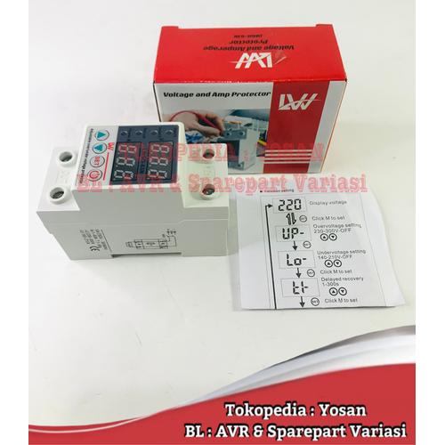 Jual Over Voltage Under Voltage Over Current Protection Proteksi ...