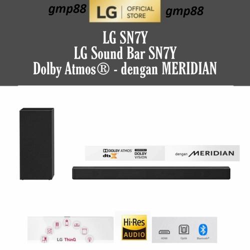 Jual LG SN7Y Sound Bar SN7Y Dolby Atmos - MERIDIAN & Bluetooth KHUSUS ...