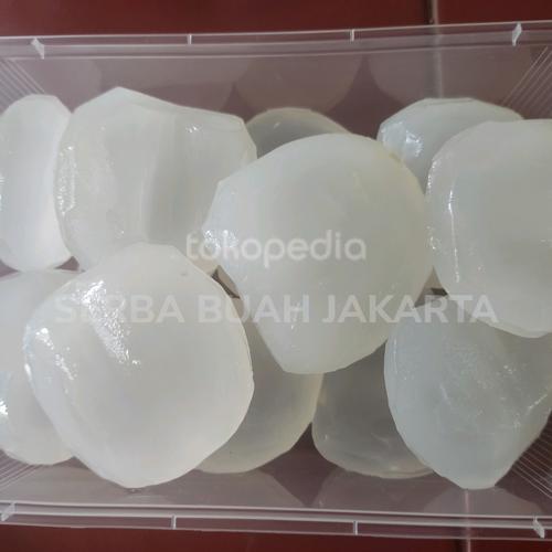 Jual Buah Lontar Baru Kupas 1 Pack isi 12 Biji (Pack Bisa Rasa Luar ...