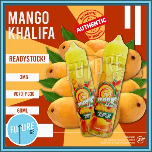Jual Mango Khalifa 60ml 3mg Frosted Edition, Premium Liquid Freebase ...