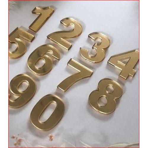 Jual Custom Akrilik Huruf Angka Acrylic Timbul Mirror Letter Signage ...