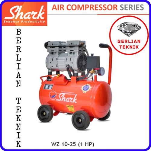 Jual Kompressor Angin Portable Shark WZ 10-25 Air Compressor Auto 1 HP ...