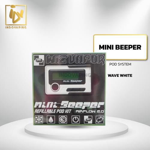 Promo Pod Vapor Vape - Mini Beeper Pod Kit 1200mAh Authentic White Wave ...