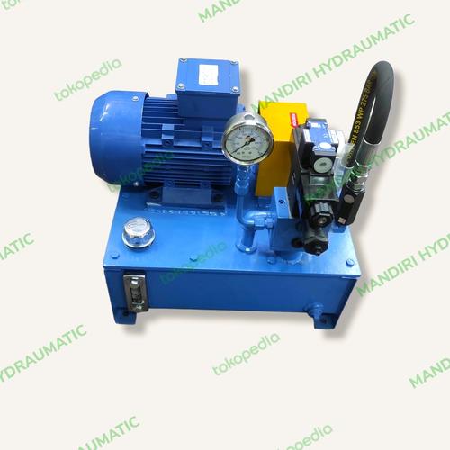 Jual POWER PACK HYDRAULIC 50 LITER ELECTRIK MOTOR 5.5HP 3 PHASE ...