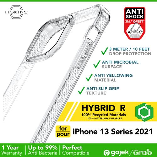 Promo ITSKINS SHOCKPROOF CASE IPHONE 13 PRO MAX HYBRID CLEAR ...