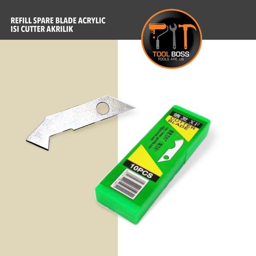 Jual TEKIRO REFILL SPARE BLADE ACRYLIC - ISI CUTTER AKRILIK - Jakarta ...