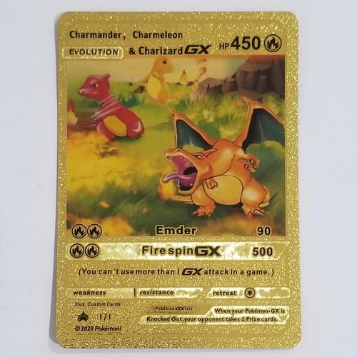 Jual Kartu Pokemon Charizard Vmax V Evolution Mega GX Emas Gold Card ...