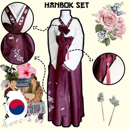 Jual New Baju Adat Korea / Hanbok/ Chima/ Jeoggori Dwikkoji Norigae ...