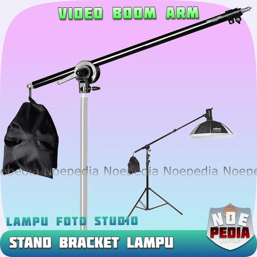 Jual Stand Bracket Lampu Foto Studio Video Boom Arm Lighting Softbox ...