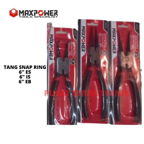 Jual Tang Snap Ring 9 " Lurus Buka Lurus Tutup Bengkok Buka MAXPOWER ...