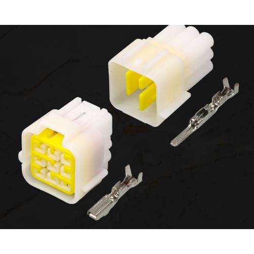 Jual Soket Konektor votol Waterproof 9 pin 3x3 MALE Female motor ...