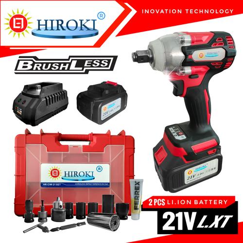 Jual MESIN BOR CORDLESS IMPACT WRENCH HIROKI BRUSHLESS KUNCI BAUT RODA ...