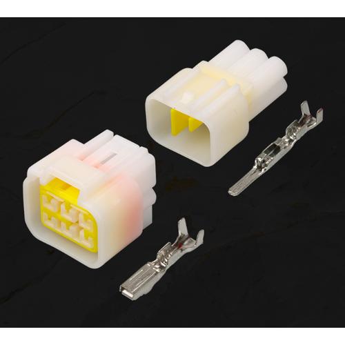 Jual Socket Konektor motor listrik Waterproof 6 pin 3x2 MALE Female ...