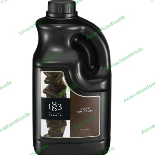 Promo 1883 sirup saus coklat campuran minuman Chocolate Caramel Sauce 1 ...