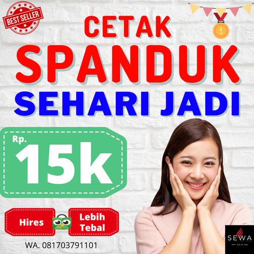 Jual CETAK SPANDUK 1 HARI JADI - Jakarta Selatan - SEWA BACKDROP & JUAL ...