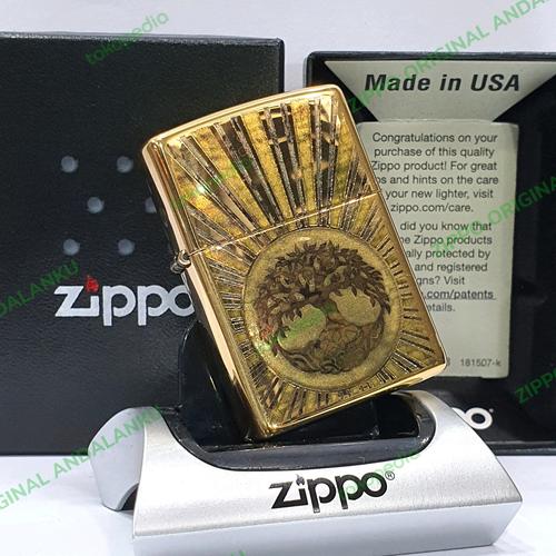 Jual Original Zippo Spazuk Tree Of Life Design 48391 - Jakarta Barat ...
