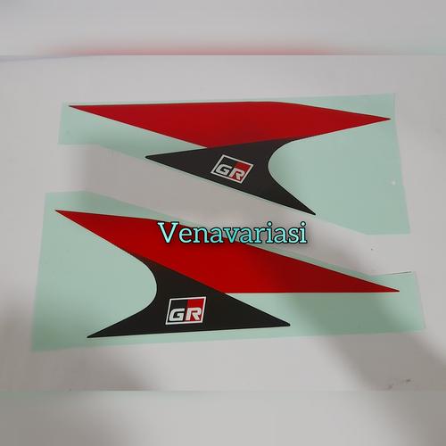 Jual Sticker Spion Mobil Stiker Agya/Ayla GR 2022 Variant Warna - Merah ...