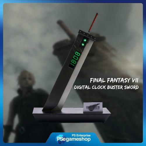 Jual FINAL FANTASY VII REMAKE Digital Clock BUSTER SWORD - Jakarta ...