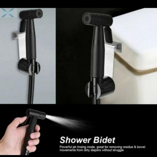 Jual jet shower stainles black/toilet shower bidet hitam - Jakarta ...