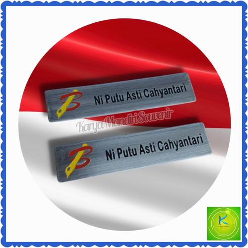 Jual Name Tag Stainless Logo Batik Air - Grafir Tanpa Resin - Kab ...