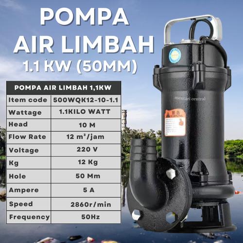 Promo Pompa Air Celup Limbah Pompa Celup Pemotongan pompa hisap lumpur ...