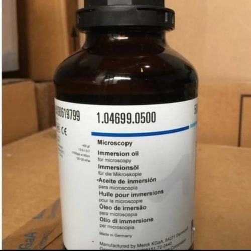 Jual Immersion Oil for Microscopy Minyak Imersi 500 ml | Merck 1.04699. ...