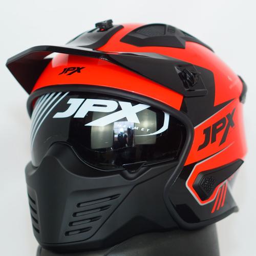 Jual HELM JPX MX 726 R HALF FACE - FULL FACE - MODULAR SIZE L - XL ...