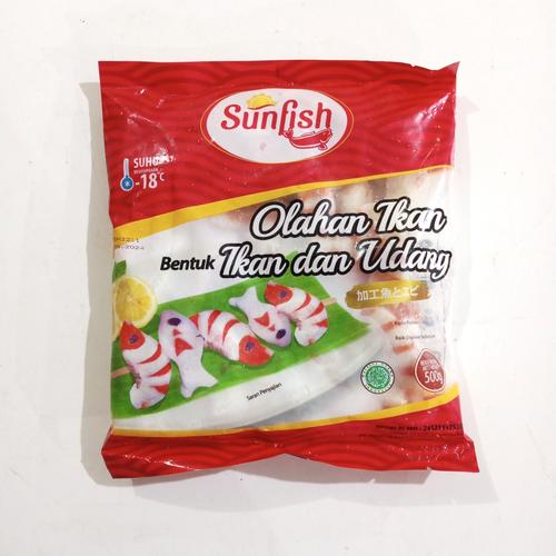Jual SUNFISH olahan ikan bentuk udang&ikan 500gr - Kota Tangerang ...