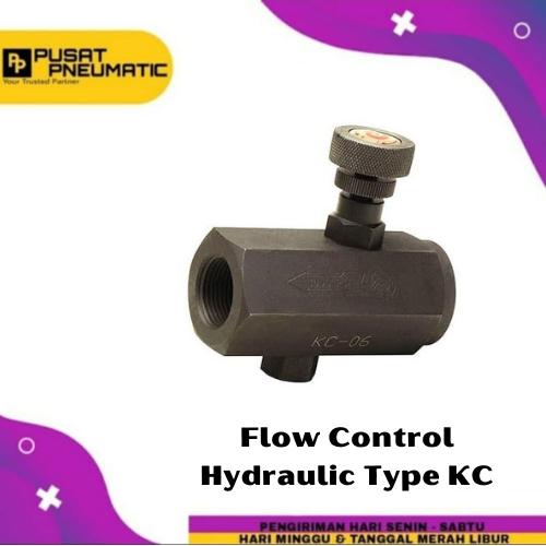Jual Hydraulic Flow Control Valve / Throttle Valve Type KC / PT / SCIT - 1/4" KC-02 - Jakarta ...