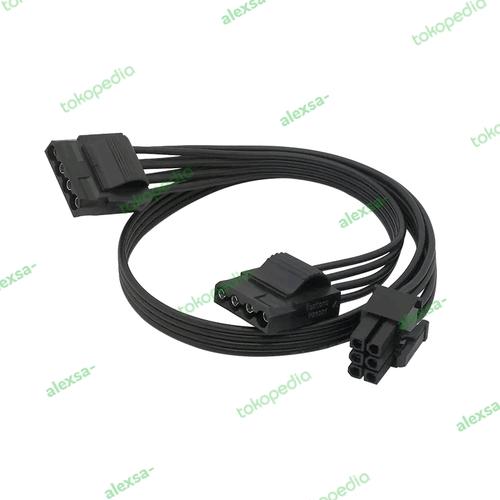 Jual kabel modular 6 pin to molex psu cooler master MWE V1 Series ...