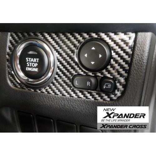 Jual Sticker Timbul Panel Start Button Xpander - Motif Carbon ...