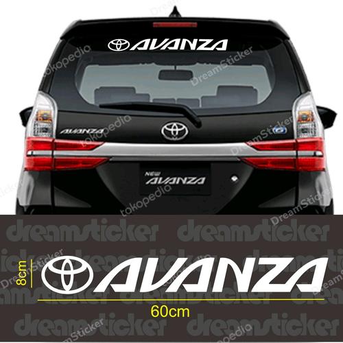 Jual Sticker Stiker Mobil Toyota Avanza Kaca Belakang - Kab. Bandung ...
