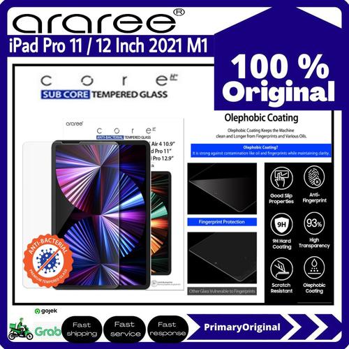 Promo Tempered Glass iPad Pro 11 12.9 Inch 2021 M1 Araree SUBCORE ...