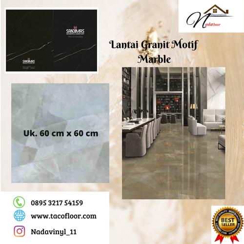 Jual Lantai Granit Motif Marble Arturo Sandimas 60 cm x 60 cm - Jakarta ...