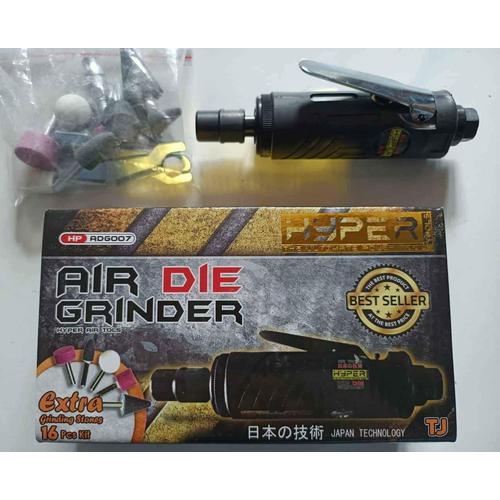 Jual Air Die Grinder 3mm 6mm Grenda Gerinda Angin 1/4" HYPER DAPAT MATA ...