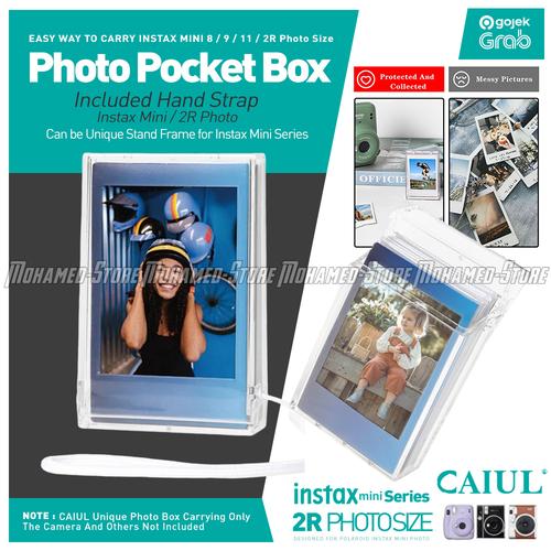 Jual Photo Frame Box Clear Acrylic Album Tempat Foto Meja u/ Instax 2R ...
