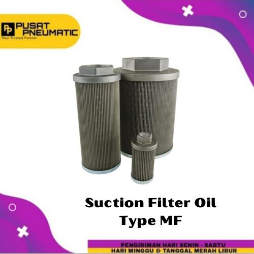 Jual Suction Filter Oil Hydraulic Filter Oli Dalam Tangki Type MF - 3/4 ...