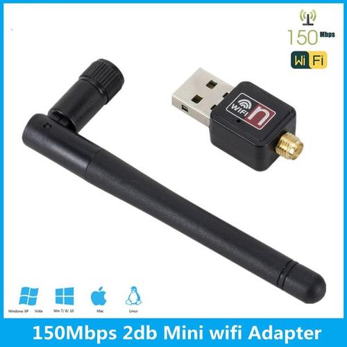Jual Wifi dongle USB Adapter 150Mbps Chipset MTK Antena cocok untuk STB ...