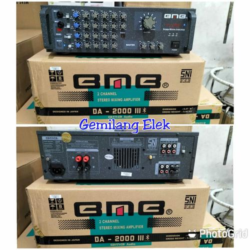 Jual Amplifier Karaoke BMB DA 2000 III BLUETOOTH - Jakarta Barat ...