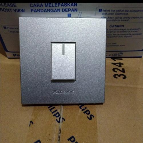 Promo Panasonic saklar single engkel tunggal 1 gang putih - WIDE SERIES ...