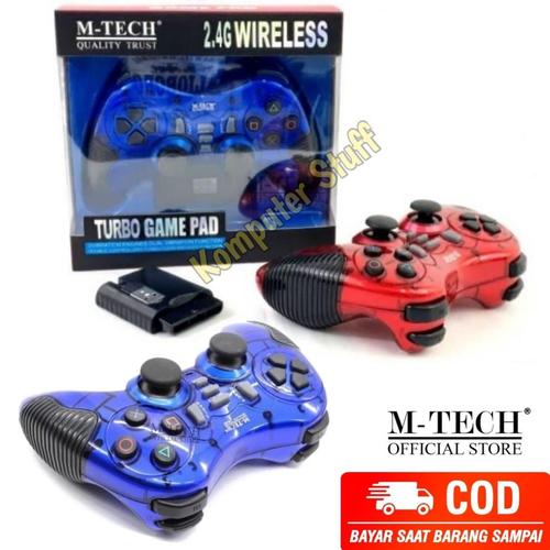 Jual Stick Joystick PC / Laptop Ps 2,3 M-Tech wireless Gamepad USB ...