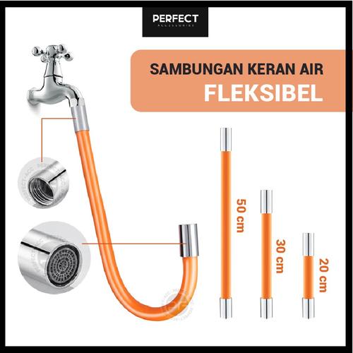 Promo Sambungan Selang Kran Air Elastis 360 Derajat Fleksibel Slang ...
