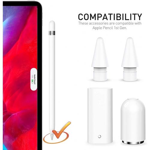 Jual GEN 1 APPLE PENCIL CHARGER CONVERTER TIP CAP TUTUP IPAD AIR MINI ...