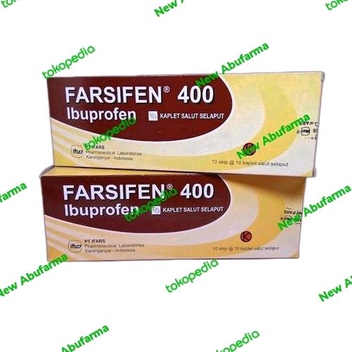 Jual Farsifen 400mg/Ibuprofen 400mg Box @100 - Jakarta Timur - New ...