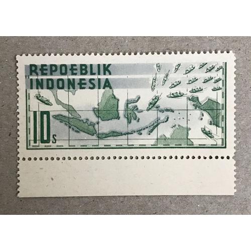 Jual PW89-PERANGKO PRANGKO INDONESIA WINA BLOKADE REPOEBLIK LENGKAP 1 ...